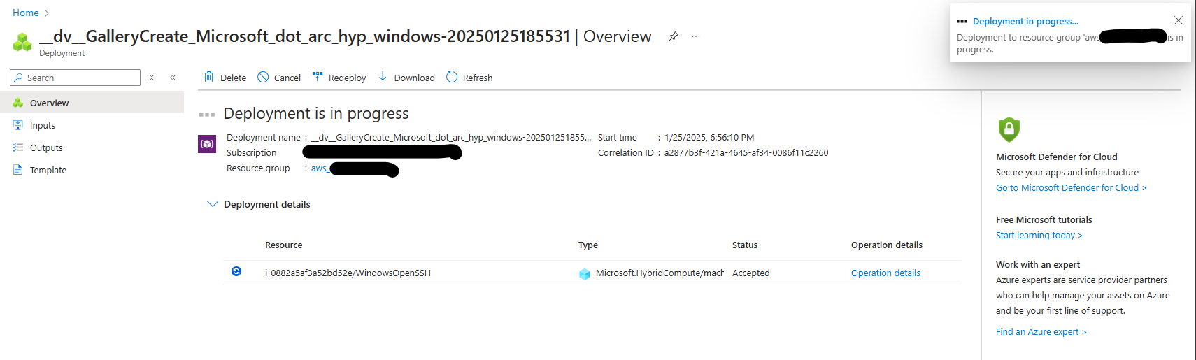 Secure Rdp Access Via Ssh For Arc Vm This Is My Demo